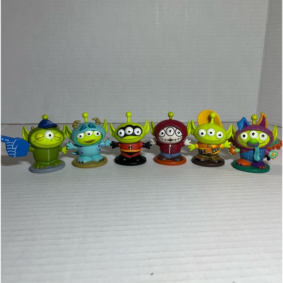 pixar | Toys | Toy Story Alien Figures Lot Of 6 | Poshmark